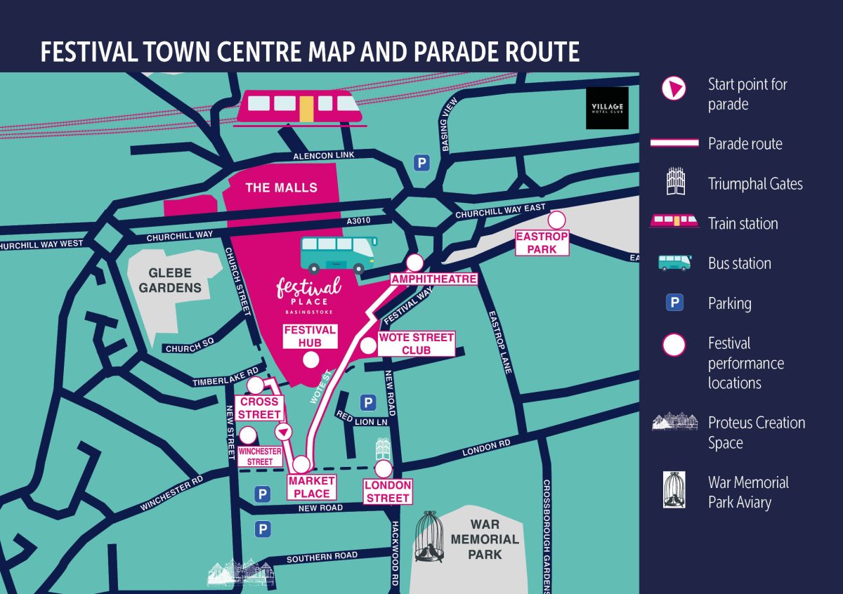 Getting here ⋆ Basingstoke Festival